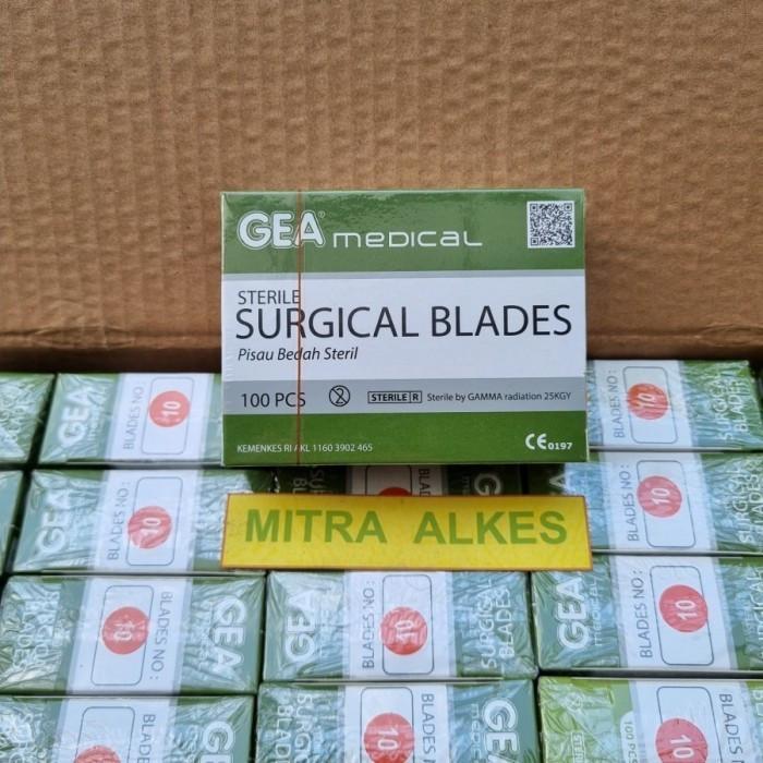 Bisturi GEA. Surgical Blades GEA. Mata Pisau Bedah Operasi Blade GEA ...