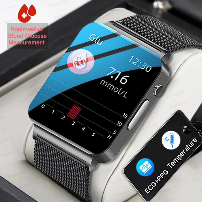 Jual Jam Tangan Pria GUHUAVMI 2024 ECG+PPG Smart Watch Men Health ...