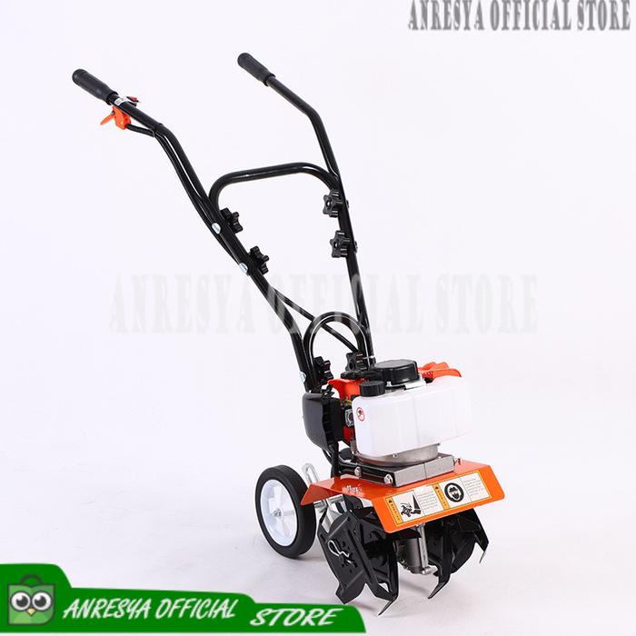 Jual Mini Power Cultivator Tiller Mesin Traktor 52CC Mesin Rotary ...