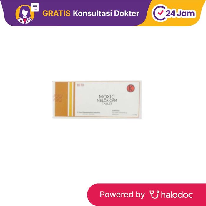 Jual Moxic 7.5 mg Tablet - Obat Pereda Demam & Nyeri - Halodoc ...