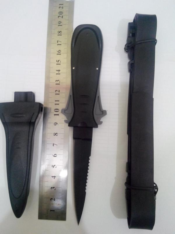 padox pisau selam model seperti omer dan riffe + strap karet - Shop ...
