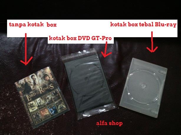 Plastik OPP kotak box DVD (merk GT Pro) - ada lem (CD / VCD - Shop | Tokopedia