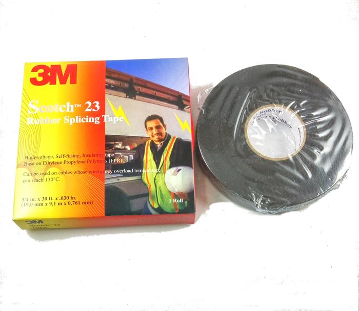 Jual 3M Scotch 23 Rubber Splicing Tape - Isolasi Listrik , 3/4 in x 30 ...