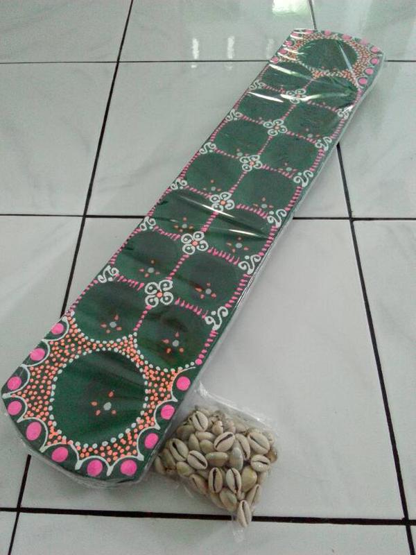 Congklak Dakon Kayu Panjang+Biji Asli - Shop | Tokopedia