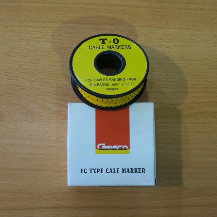 Jual Camsco Cable Marker EC 0 (0-9, A-Z, + dan -) - Jakarta Barat ...