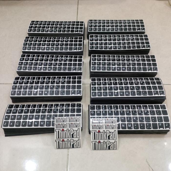 Jual Sticker keyboard thinkpad x60,x61,x200,x201,x220,t60,t61,t400 ...