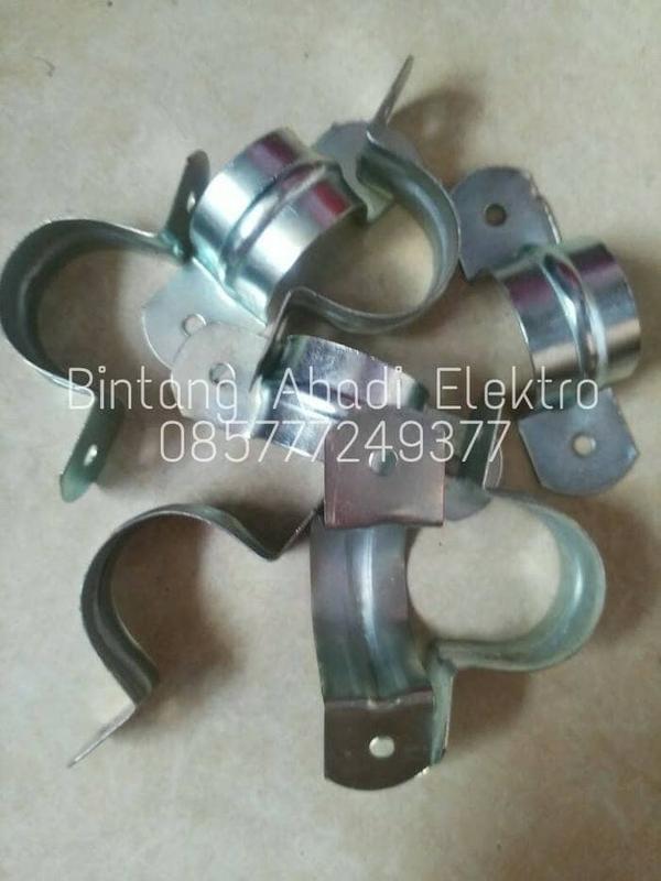 Klem tiang untuk ukuran tiang 1 inch (untuk tiang antena) - Shop ...