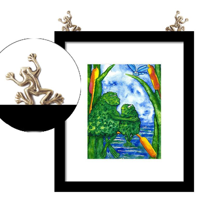 7.5cm Gantungan Figura Kuningan Lucu Satwa / Solid Brass Picture MIrror ...