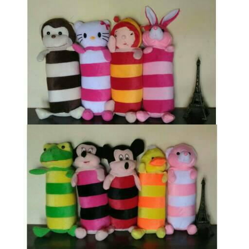 Guling Bayi Boneka karakter keroppi, hello kitty, minnie, mickey - Shop ...