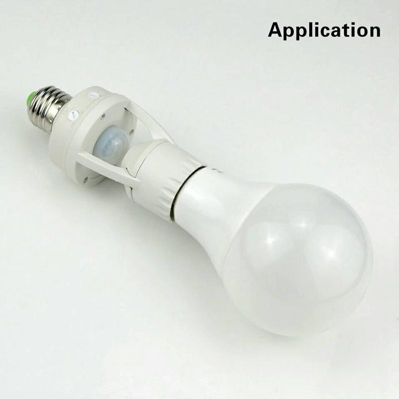 fitting lampu otomatis sensor gerak pir motion infrared sensor - Shop ...