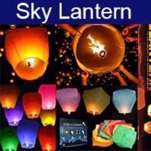 Lampion Terbang / Sky Lantern Fire Baloon / Lampu Doa (Make - Shop ...
