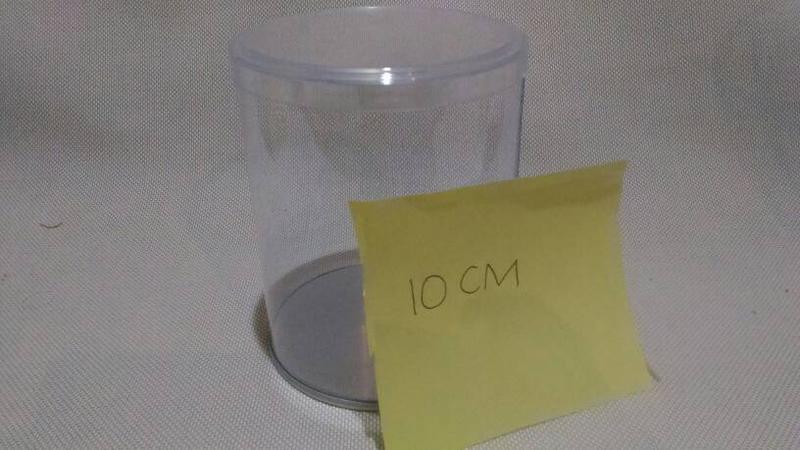 tabung plastik mika 10 cm kue lebaran unik toples botol permen - Shop ...
