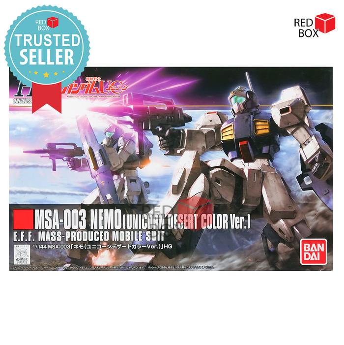Jual HG Nemo Unicorn Desert Color Ver Bandai Original Gundam Gunpla 1/ ...