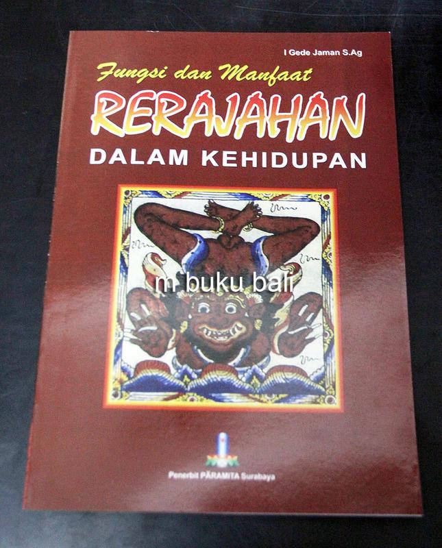 Fungsi dan Manfaat Rerajahan dalam Kehidupan - buku bali hindu - Shop ...