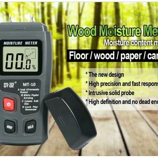 Alat Ukur Kadar Air Pada Kayu Dan Kertas Wood Moisture Meter - Shop ...