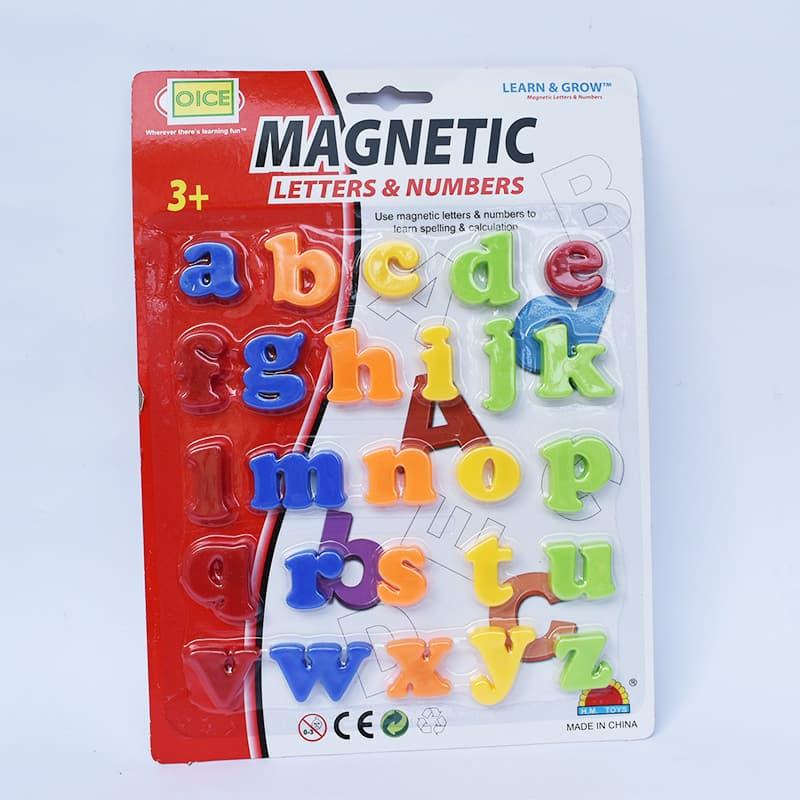 Magnetic Letter & Number / Magnet Angka Huruf / angka tempel - Shop ...