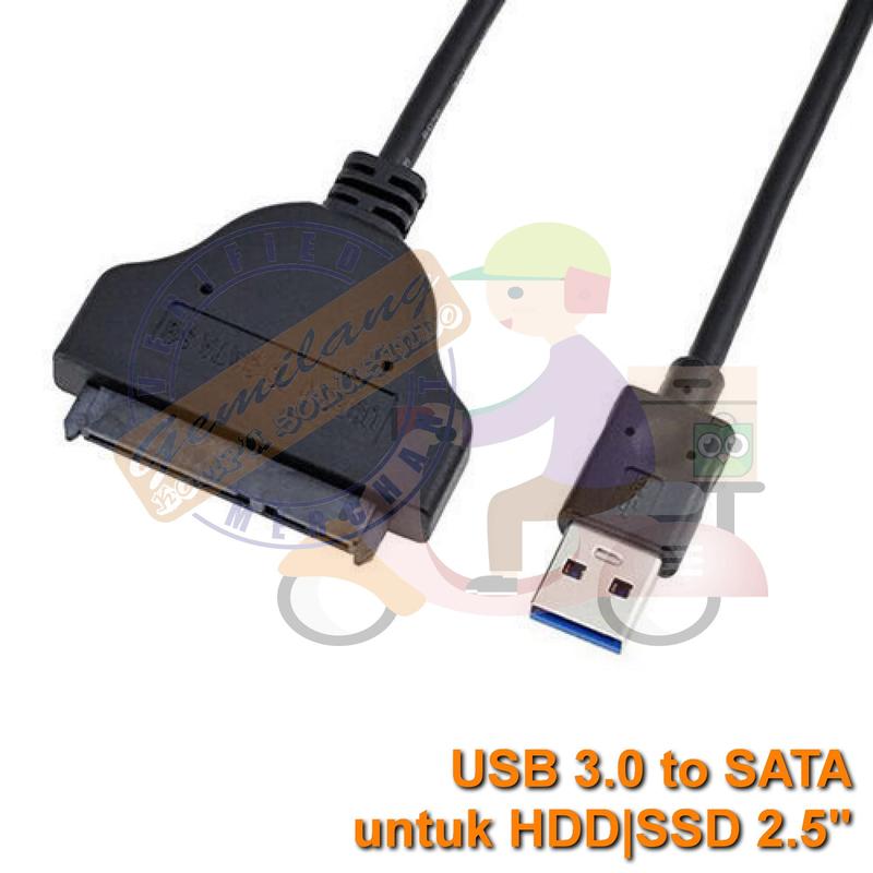 JN USB 3.0 to SATA HDD SSD Adapter Cable Kabel Harddisk Hardisk - Shop ...