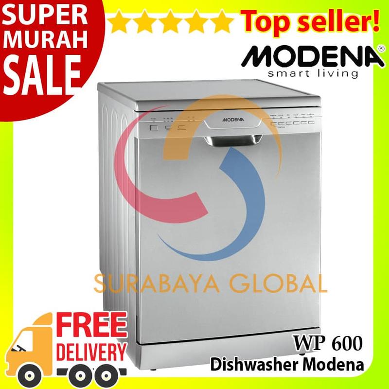 Modena Freestanding Dishwasher Mesin Cuci Piring VALIDO WP 600 SURABAY ...