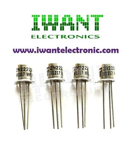 Jual 2N2222 METAL TRANSISTOR 2N2222 ORIGINAL 2N 2222 TO-18 TRANSISTOR ...