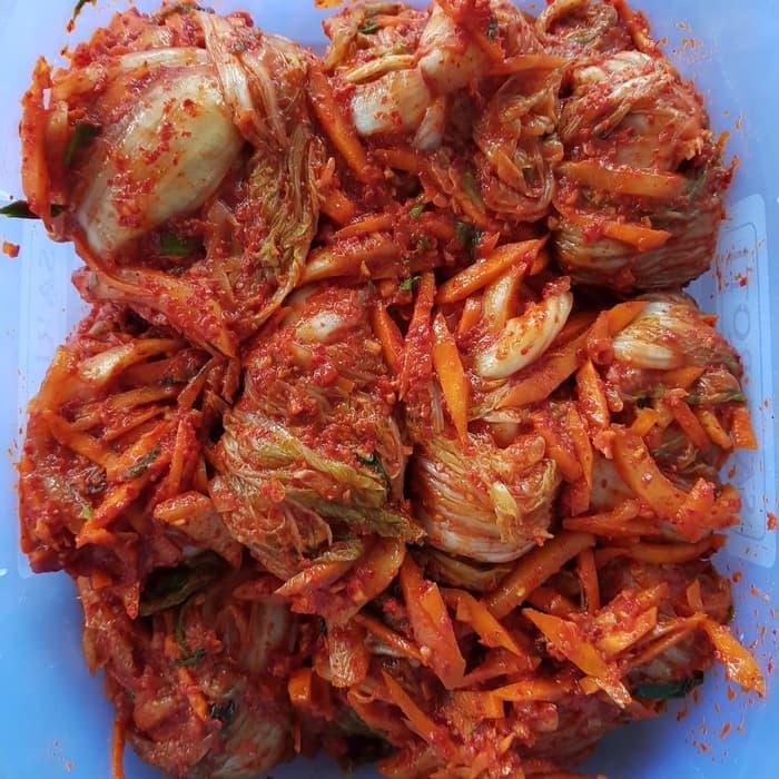 kimchi mix makanan korea sehat homemade 250 gr - Shop | Tokopedia