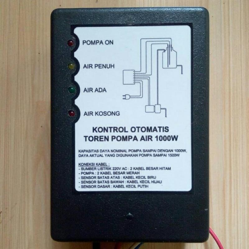 Kontrol otomatis tandon/toren pompa air 1000W dengan indikator - Shop ...