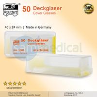 Jual Assistent Deckglas Coverglass Box 24 x 40 mm of @50 pcs - Kota ...