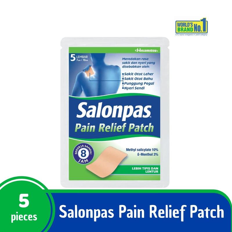 Salonpas Pain Relief Patch isi 5 (box) - Shop | Tokopedia