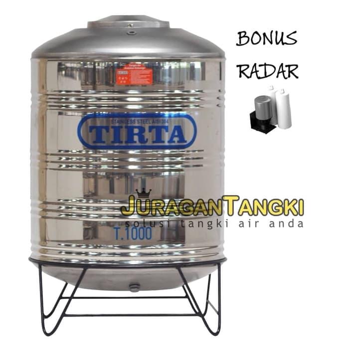 Tangki air stainless TIRTA T 1000 kaki - toren tandon stainles murah ...