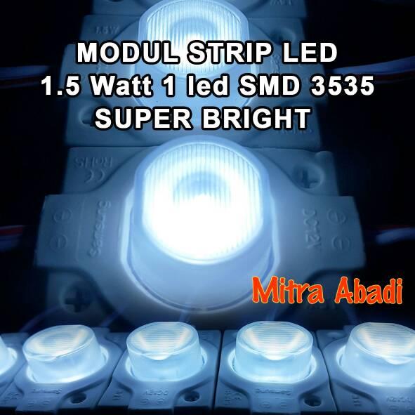 Jual LED Modul 1 Mata SMD 3535 Putih/White DC 12V IP67 WATERPROOF ...