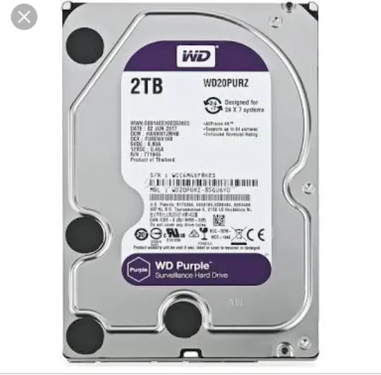 Harddisk WD Purple 2Tb Sata resmi Hdd - Shop | Tokopedia
