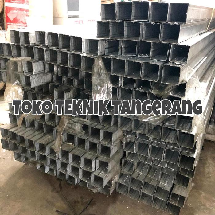 Jual Besi Holo Tebal 0.5 mm 4x4 Galvalum / Hollo / Hollow plafon - Kota ...