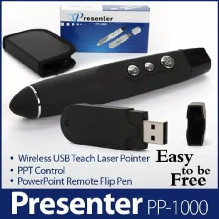 Laser pointer pp 1000 /usb presenter wirelles - Shop | Tokopedia