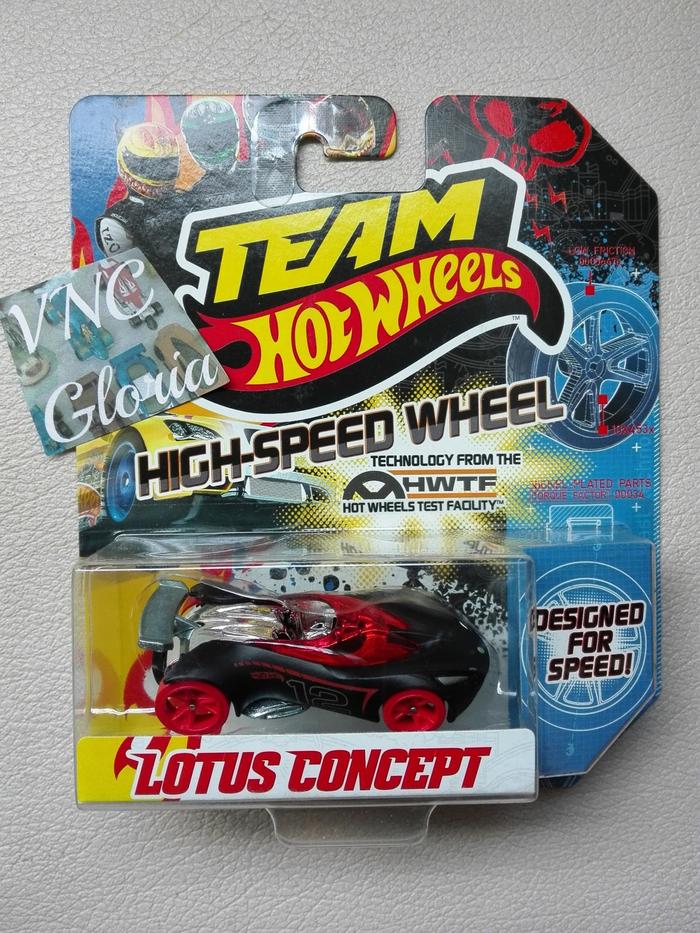 Jual Hot Wheels Speed Lotus Concept HWTF Black Red Mainan Anak Koleksi ...