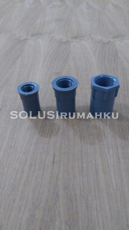 SDD PVC AW 1/2" Socket Soket Sok Drat Dalam PVC 1/2 Inch In MASPION ...