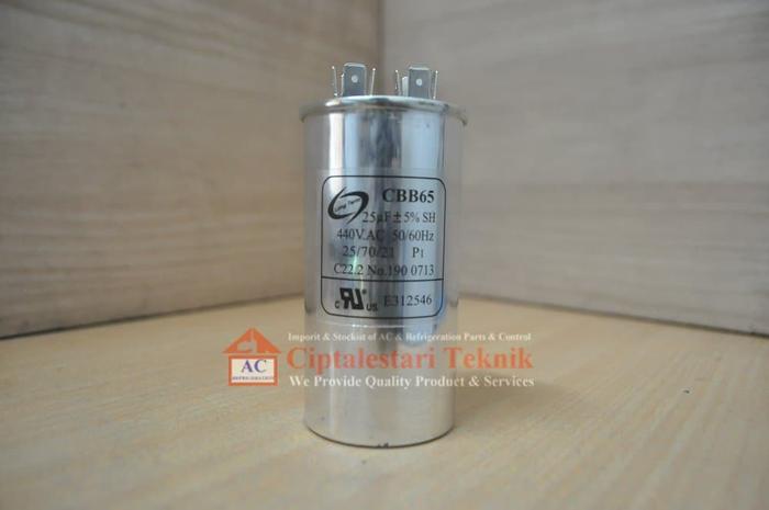 Jual Capacitor / Kapasitor 25 Micro Long Term ARUKI - Jakarta Utara ...