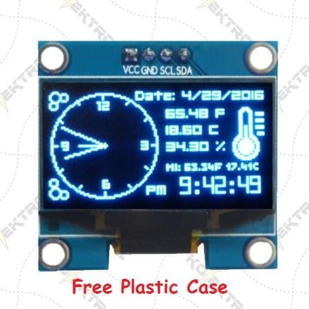 Modul Display OLED 128x64 LCD I2C 0.96" Inch Blue Arduino - Shop ...
