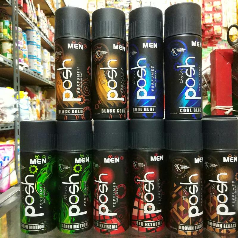 POSH MEN Perfumed Body Spray 150ml - Shop | Tokopedia