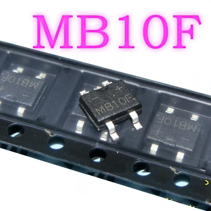 MB10F MB10 Bridge Rectifier 0.8A 1000V SOP4 - Shop | Tokopedia
