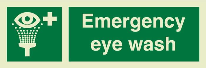 Jual Simbol Emergency eye wash Sticker - IMO Symbol - Maritime Progress ...