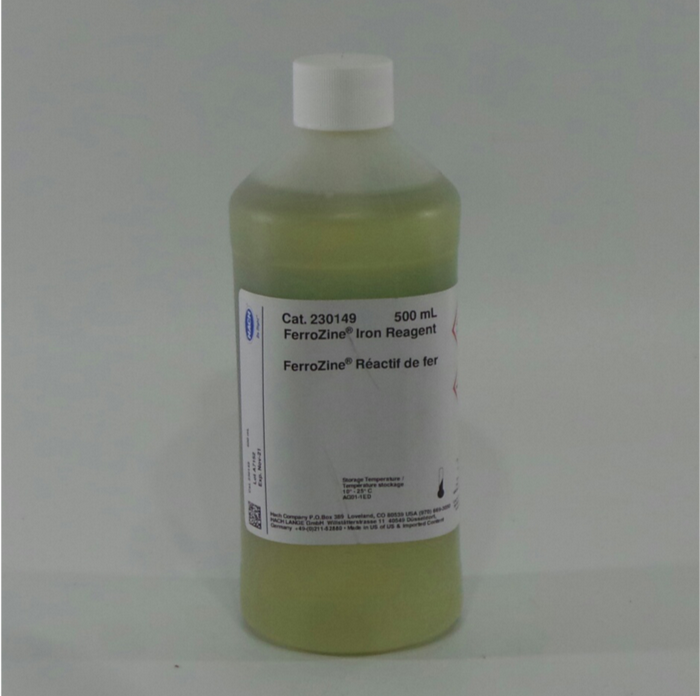 Jual FERROZINE IRON RGT 500ml 0.009 - 1.400mg/L Fe Rapid Liquide HACH ...