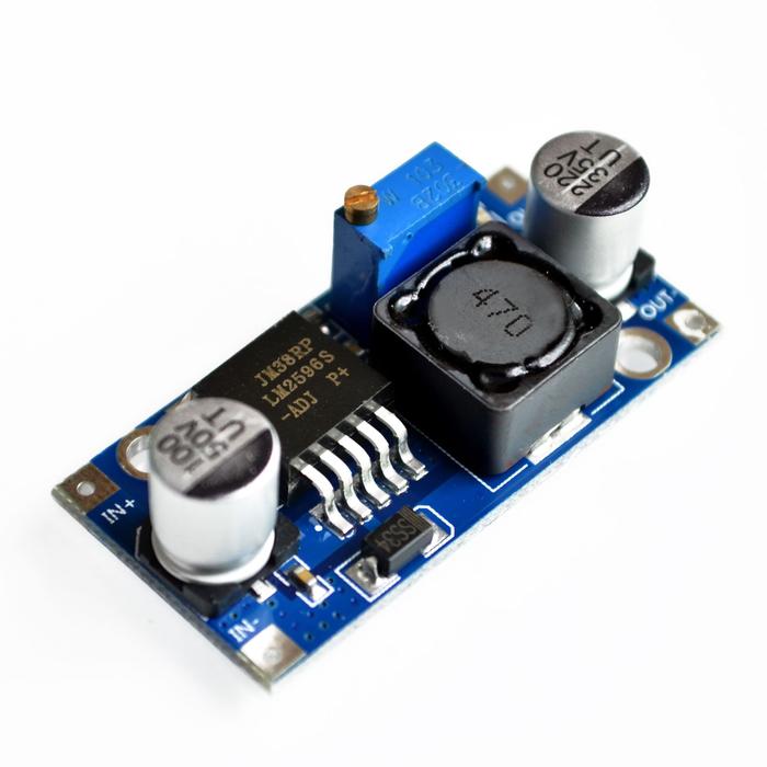 Jual LM2596 adjustable Modul DC-DC step down 3A input 3-40V output1.5 ...
