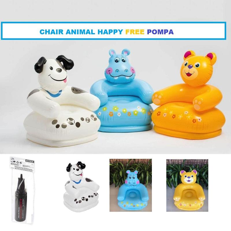 Bangku Sofa Duduk Anak Lucu Chair Animal Happy FREE Pompa - Shop ...