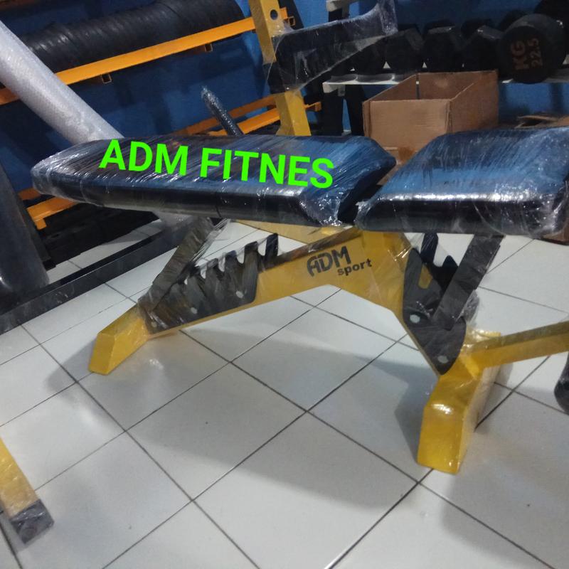 Sit up bench adjustable, Bangku bench press, kursi fitness - Shop ...