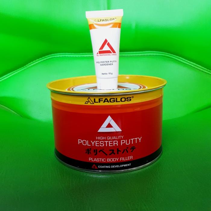 Jual ALFAGLOS Polyester Putty Dempul Besi 1 KG - Kota Tangerang Selatan ...