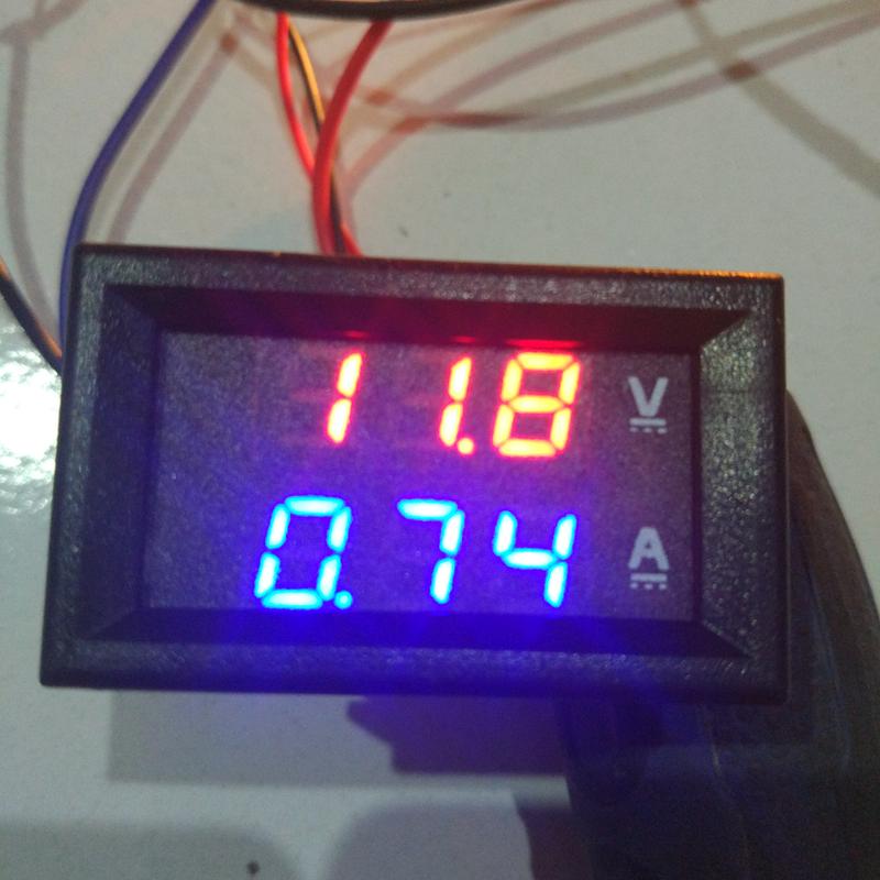 Dual Volt Amp Meter Digital Ampere Meter Voltmeter 10A 0-100 - Shop ...