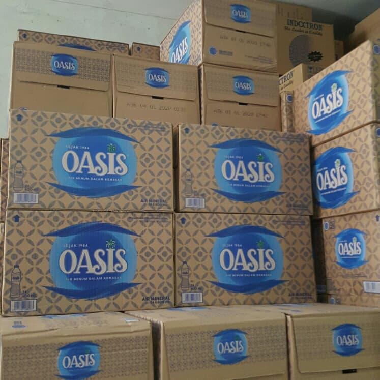 Oasis 600 ml 1 dus isi 24 botol - Shop | Tokopedia