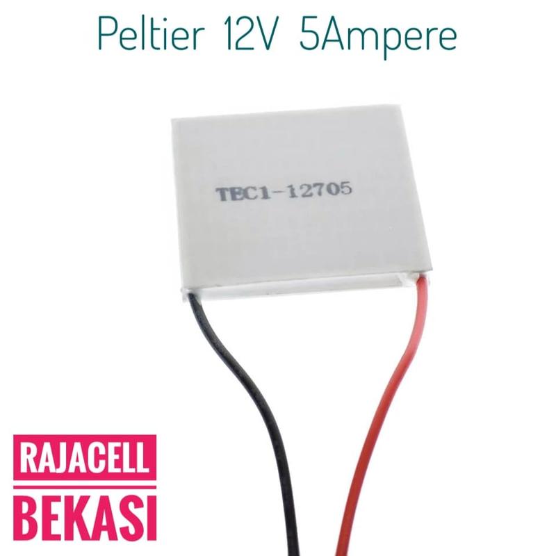 Peltier TEC1 12705 12V 5A 40x40 Thermoelectric Cooler Pertir - Shop ...