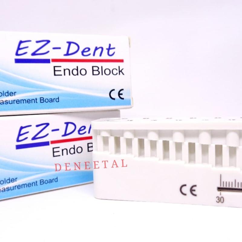 DENTAL ENDO BLOCK - NEEDLE HOLDER DAN PENGUKUR PANJANG KERJA ENDO ...