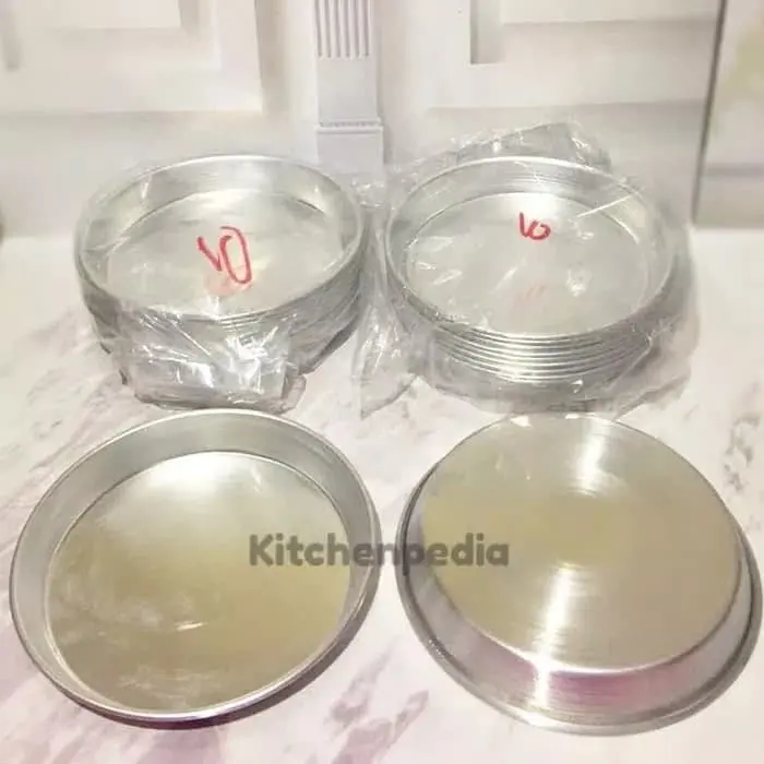 Loyang Cetakan Pizza Mini ukuran 8 cm Alumunium - Shop | Tokopedia