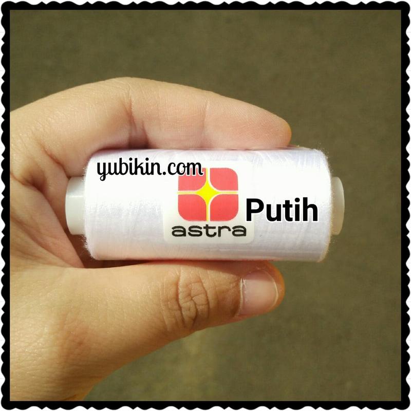 1 Roll Benang Jahit Astra 500yard Putih White - Shop | Tokopedia